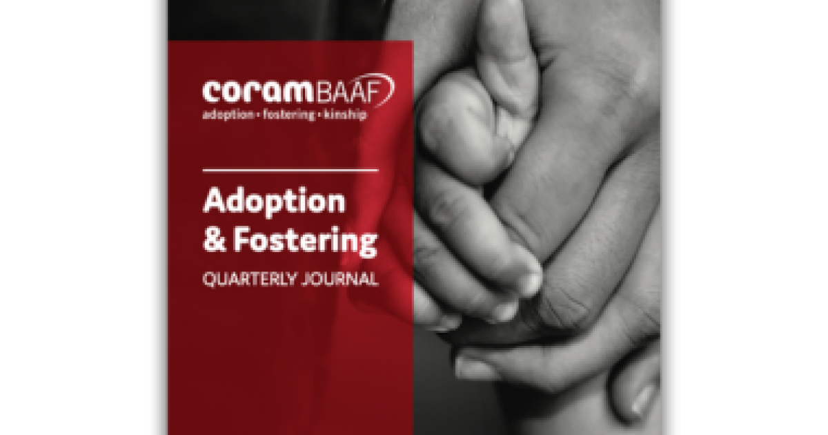 Volume 48 (Issue 3-4, October-December 2024) is now available! | CoramBAAF